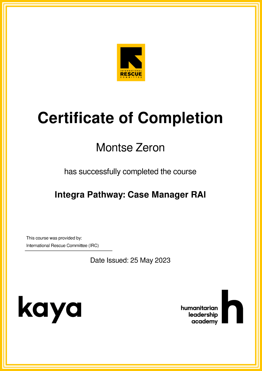 Interning with the IRC – HSF House Blogs